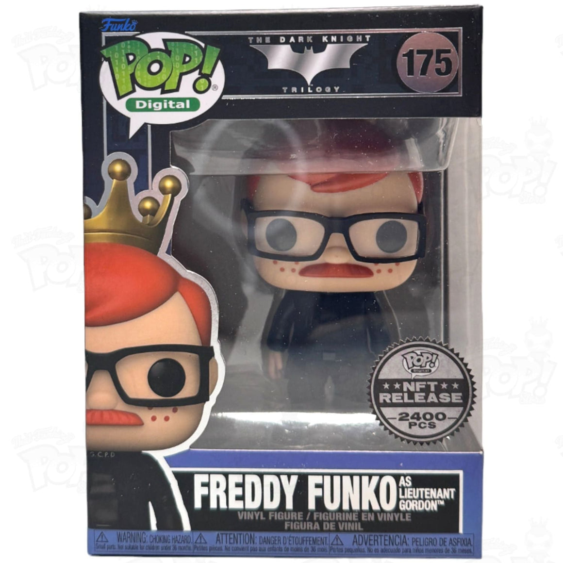 Batman Dark Knight Freddy Funko as Lieutenant Gordon (#175) Digital NFT ...