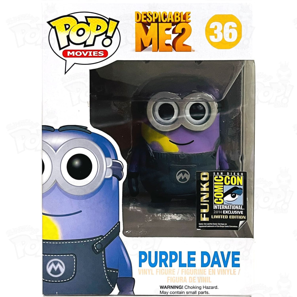 Despicable Me 2 Purple Dave (#36) 2014 SDCC