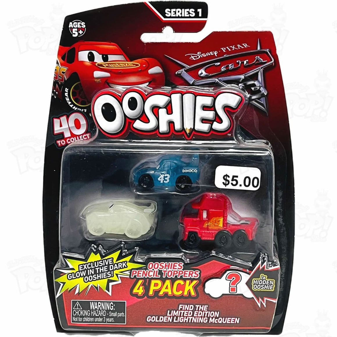 Disney Pixar Cars Ooshies Series 1 (4-Pack) #060