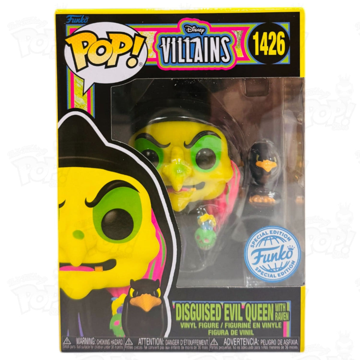 disney-villians-disguised-evil-queen-blacklight-1426-funko-pop-vinyl ...