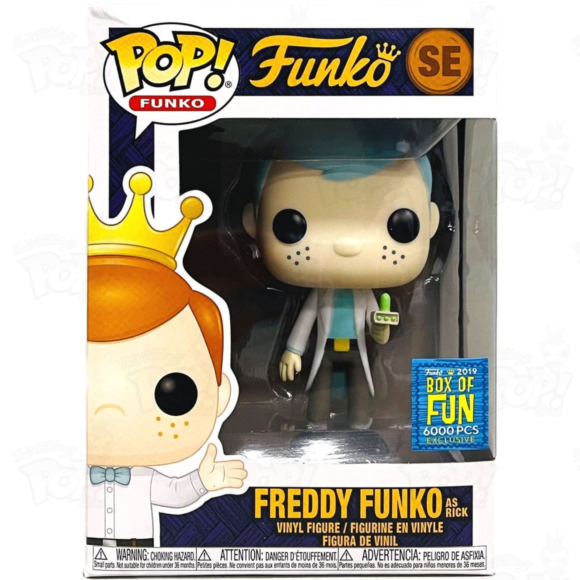 Freddy Funko as Rick & Morty (#SE) Box of Fun