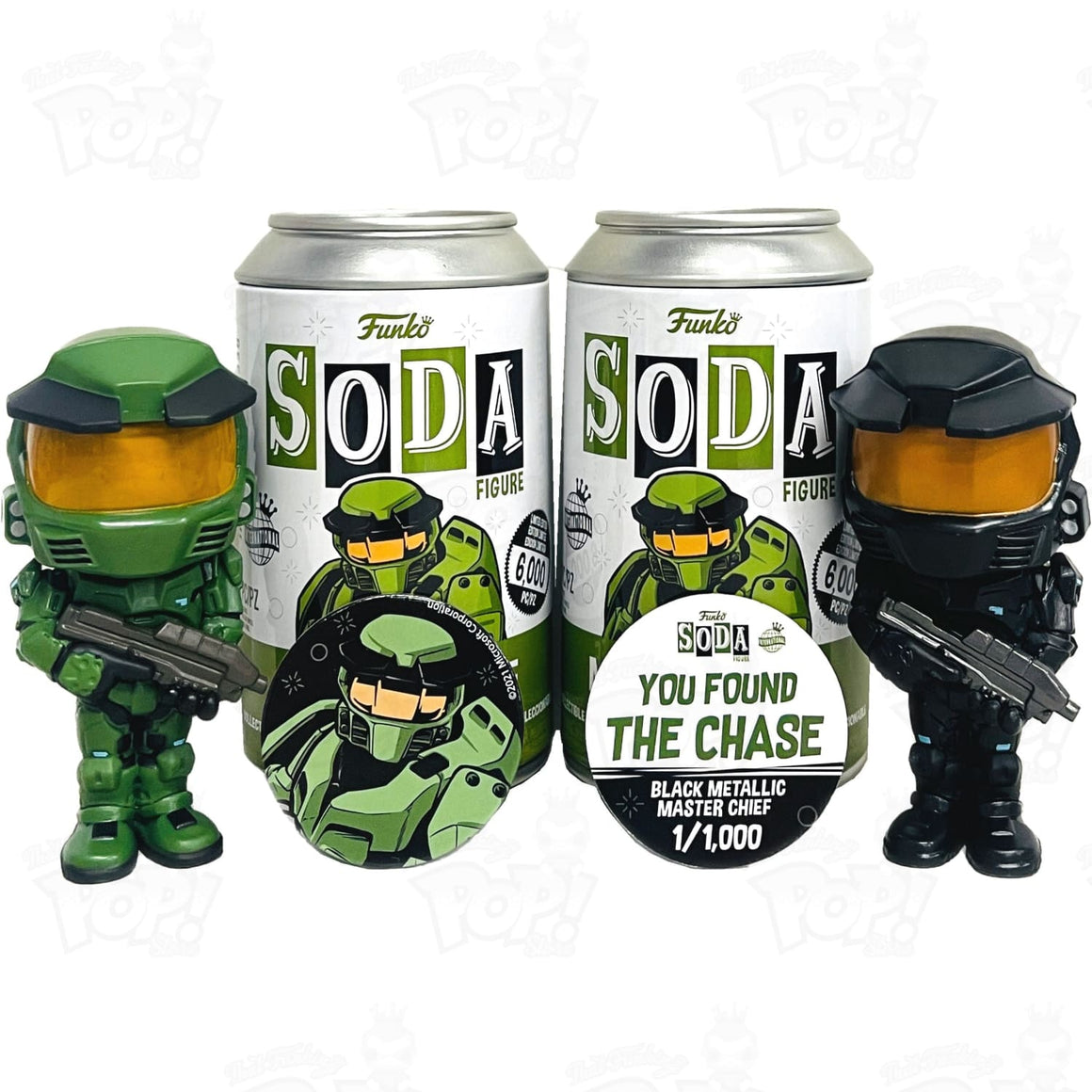 Halo Master Chief SODA Vinyl Common + Chase Bundle