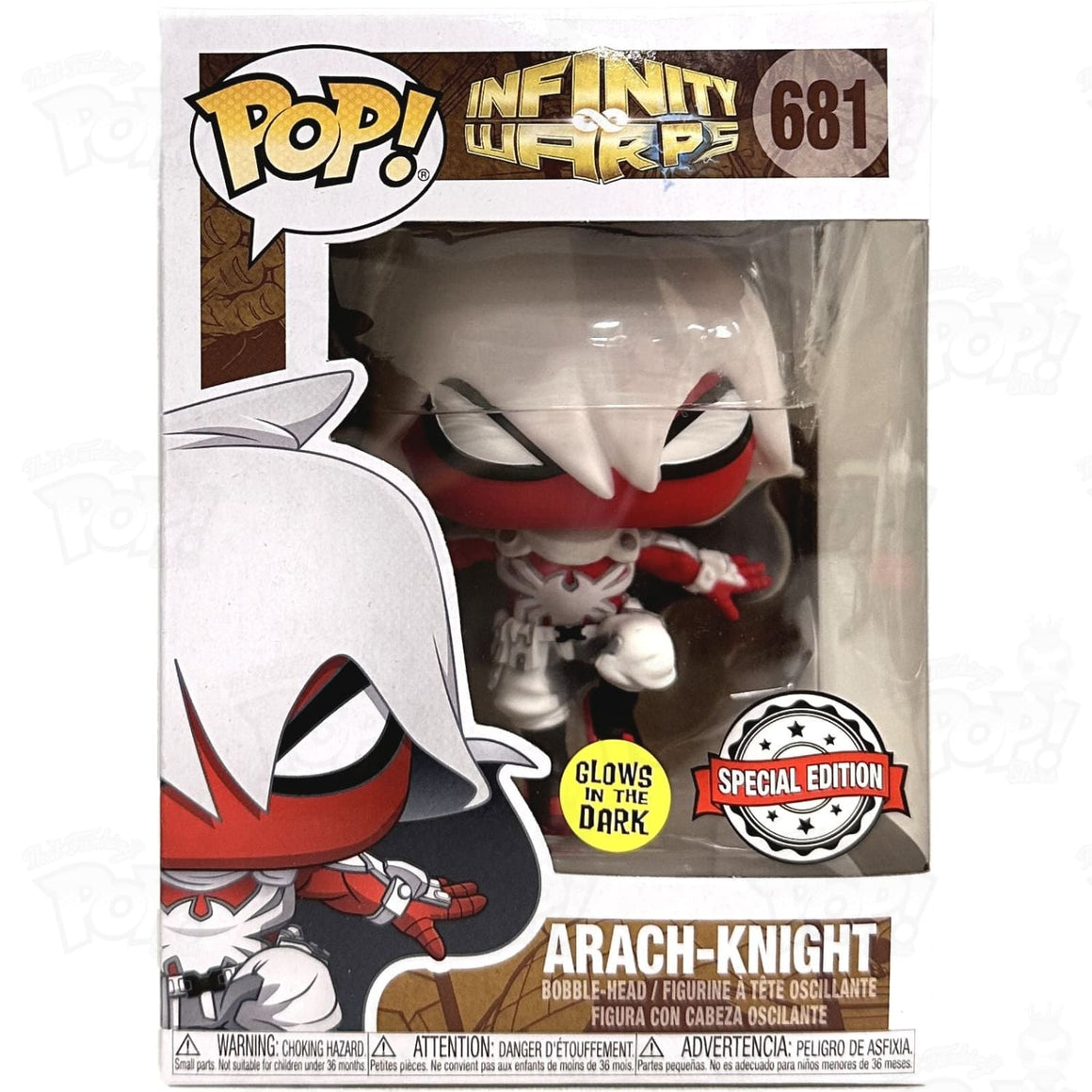Infinity Warps Arach-knight (#681) GITD