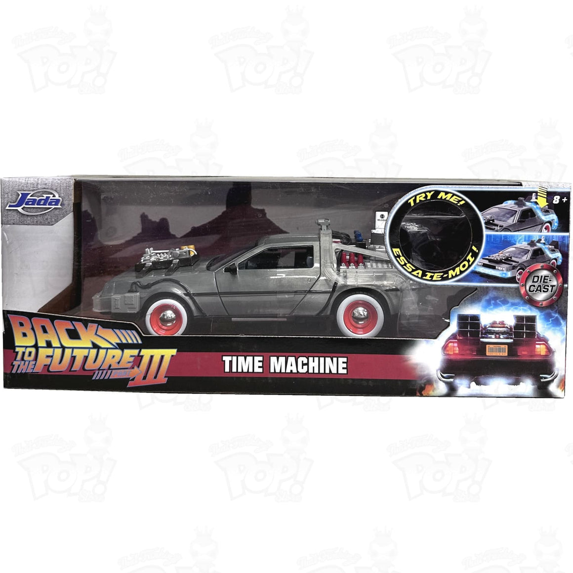 JADA Back to the Future III Time Machine 1:24