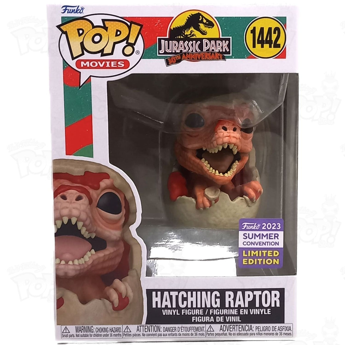 Jurassic Park Hatching Raptor (#1442) Summer Convention 2023