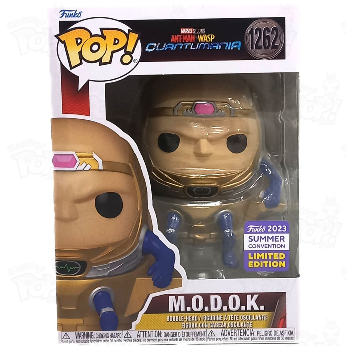 Marvel Ant-man and the Wasp Quantumania M.O.D.O.K Unmasked (#1262) Summer Convention 2023