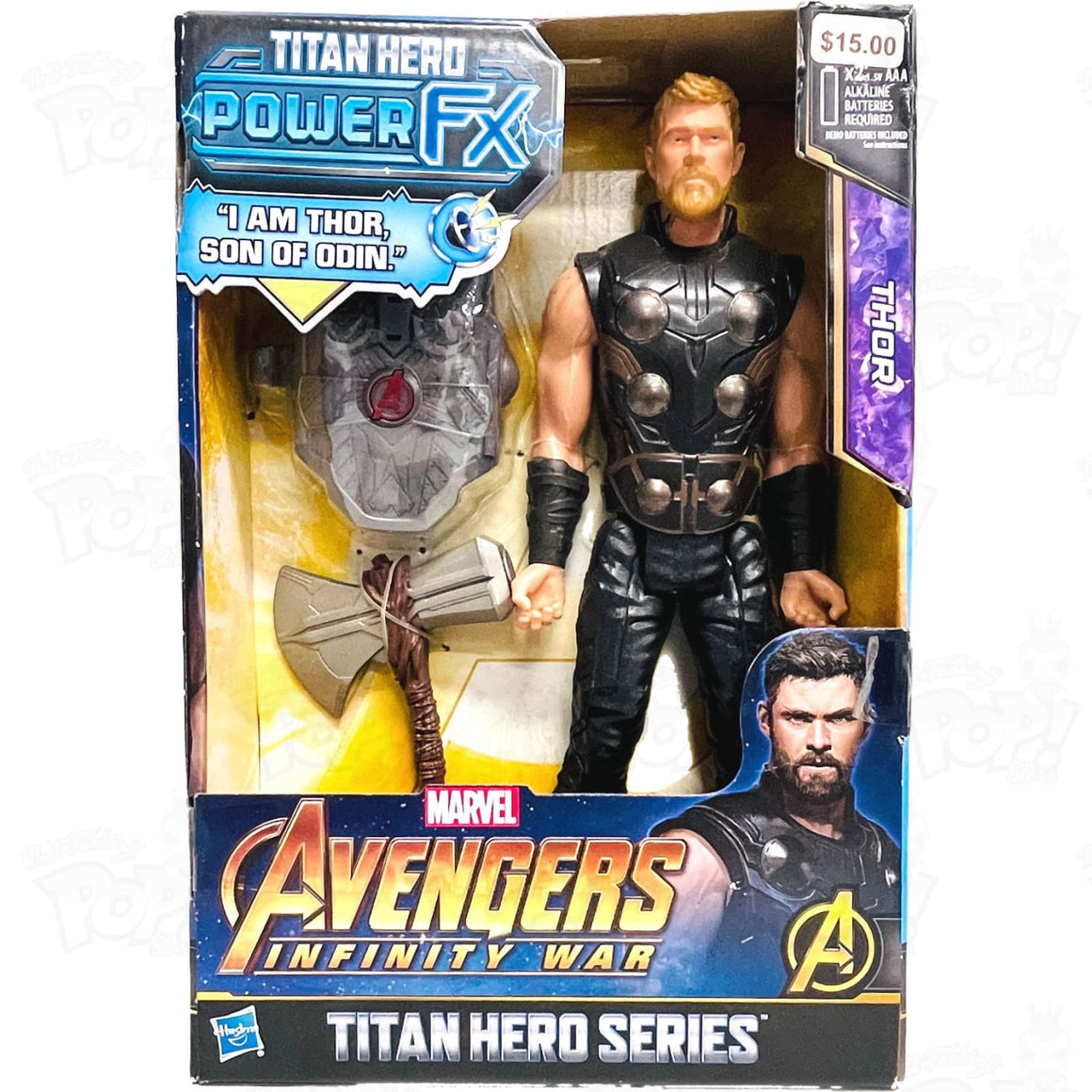 Marvel Avengers Infinity War Thor Titan Hero Power FX