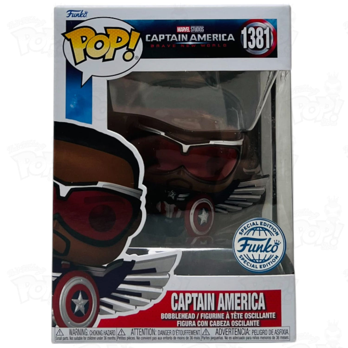 Marvel Captain America: Brave New World Captain America (#1381) Funko