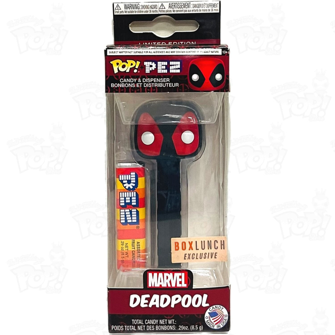 Marvel Deadpool PEZ Box Lunch