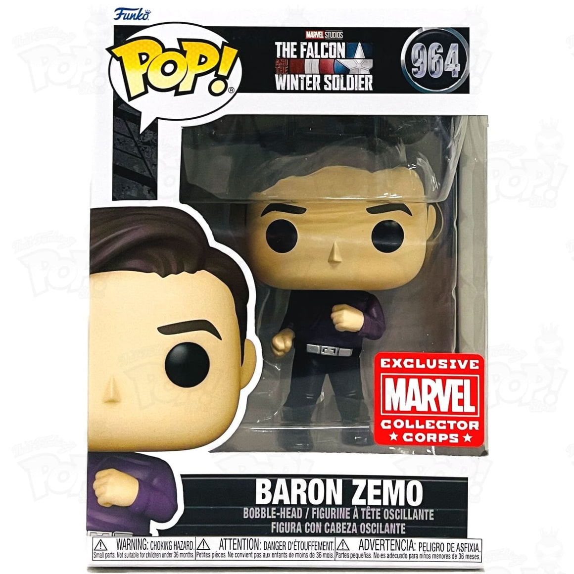Marvel Falcon & the Winter Soldier Baron Zemo (#964) Collector Corps