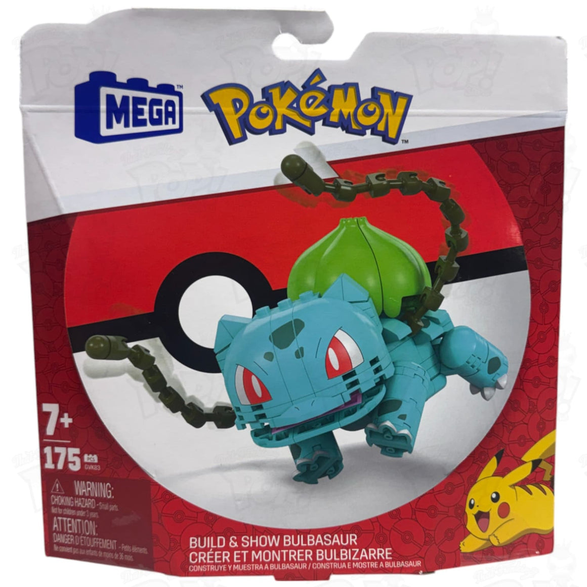Mega Bloks Pokémon Bulbasaur Mattel Building Set