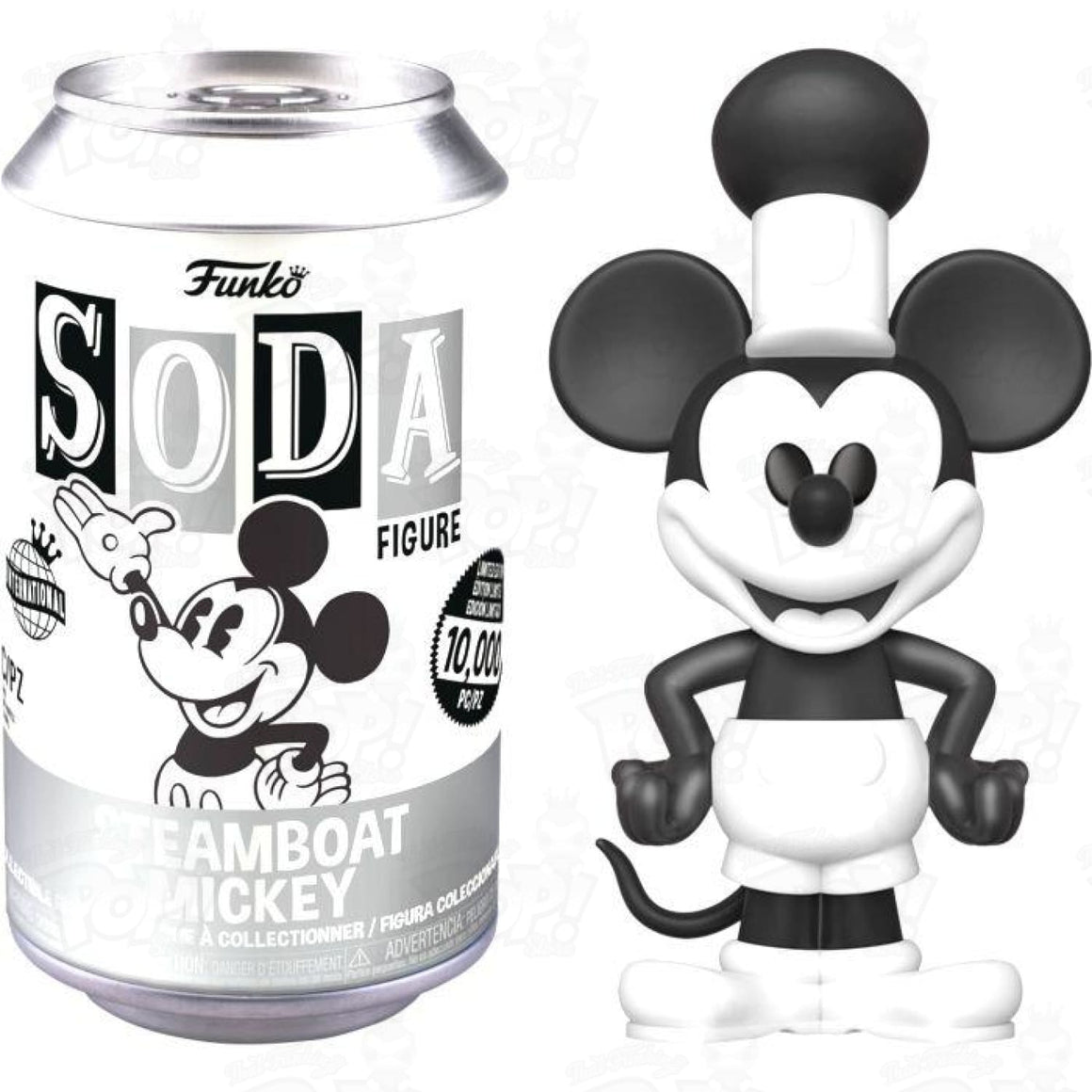 Mickey Mouse Steamboat Mickey Vinyl Soda