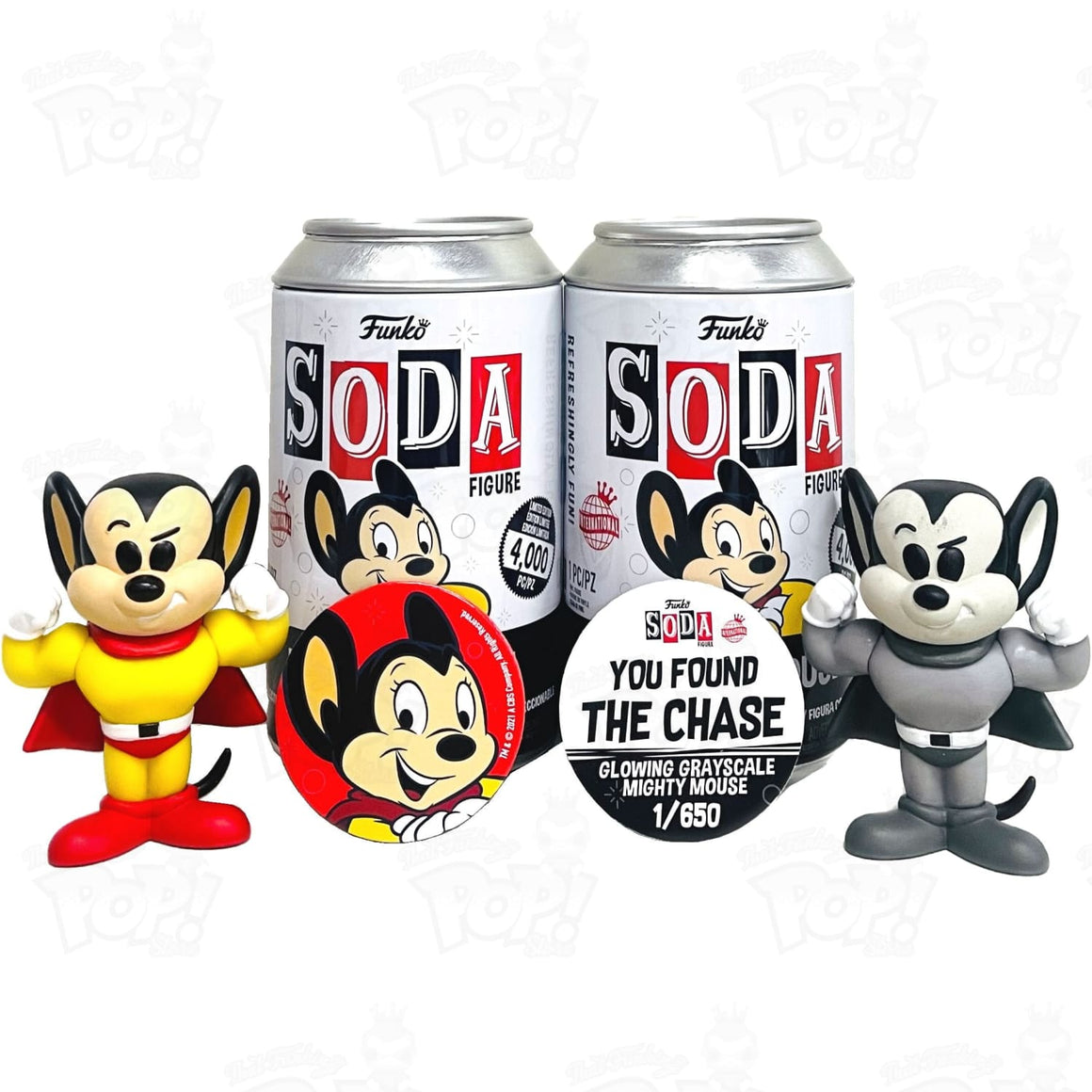 Mighty Mouse SODA Vinyl Chase + Common Bundle