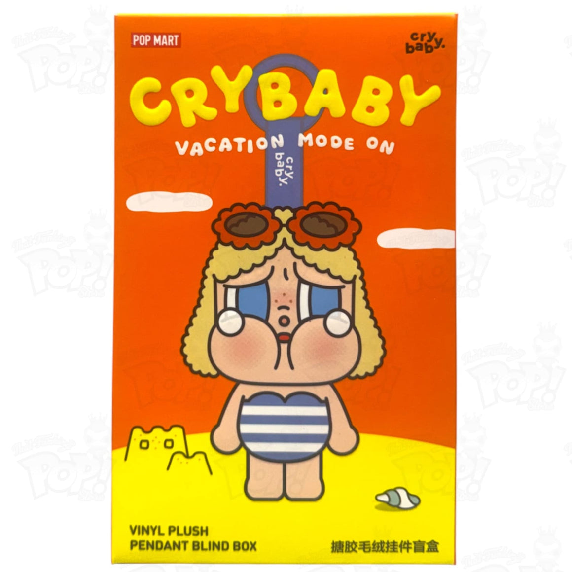 Pop Mart CRYBABY Vacation Mode On Plush Series Blind Box Figures