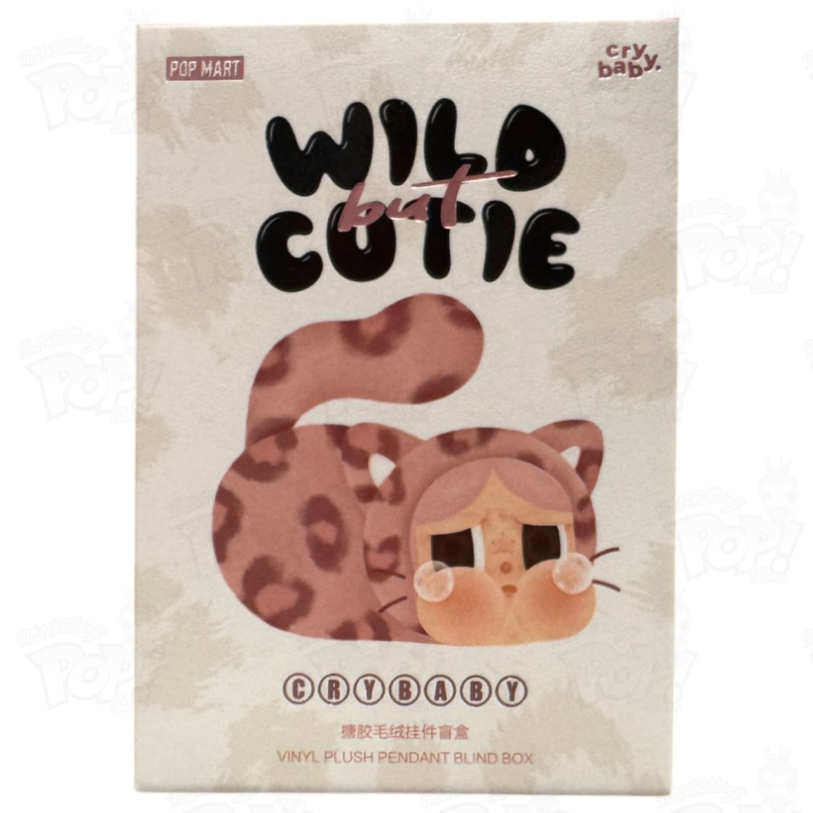 Pop Mart CRYBABY Wild But Cutie Series-Vinyl Face Plush