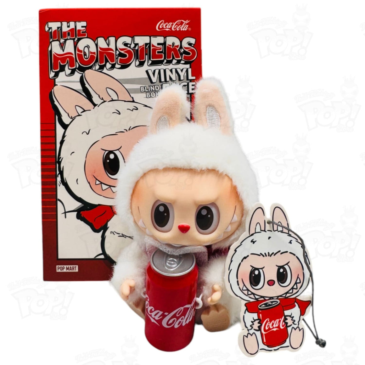 Pop Mart The Monsters Labubu - Coca-Cola Vinyl Plush Pendant (CAN)