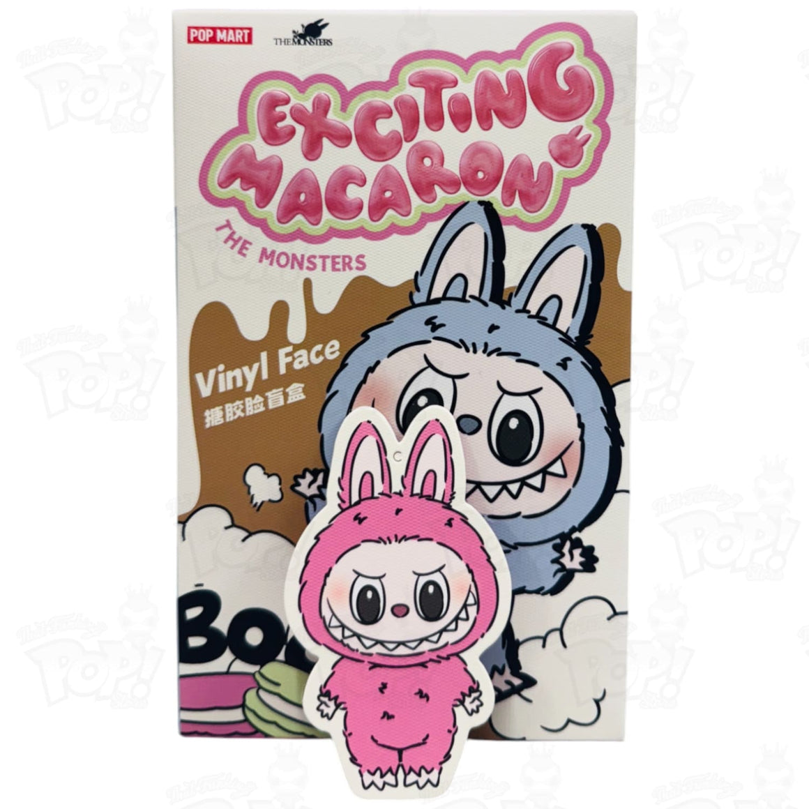 Pop Mart The Monsters Labubu - Macaron Vinyl Plush LYCHEE BERRY