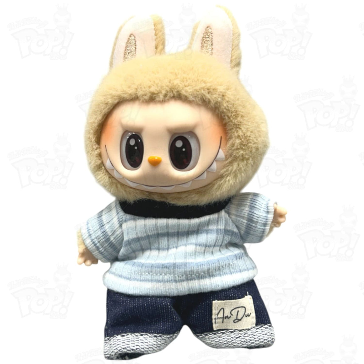 Pop Mart The Monsters Labubu OUTFIT Blue Top + Jeans