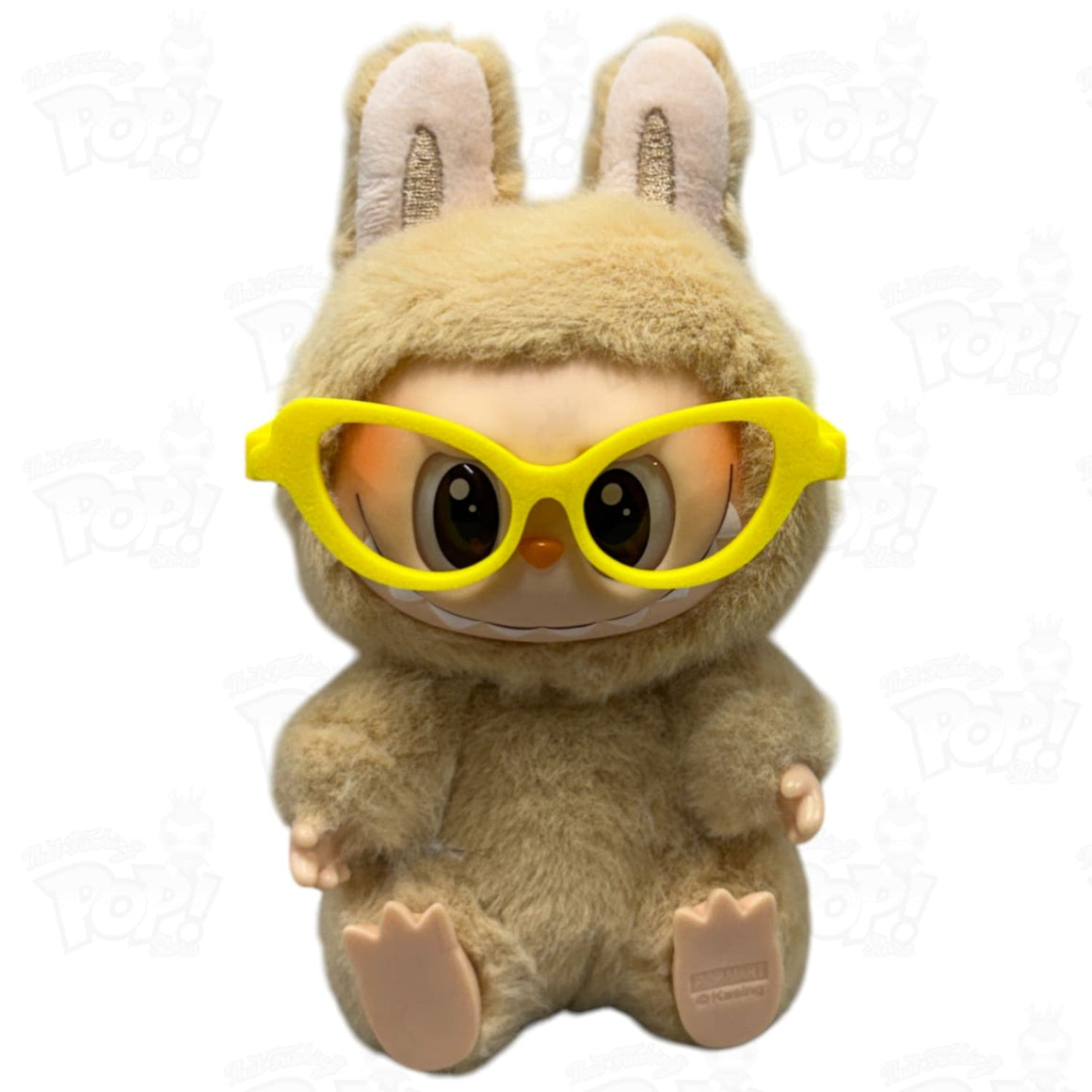 Pop Mart The Monsters Labubu OUTFIT Cats Eye Glasses (Yellow)