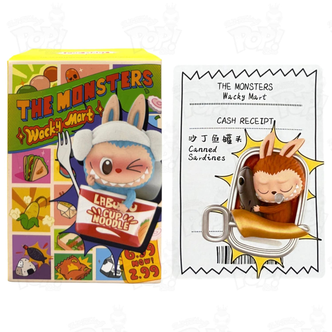 Pop Mart THE MONSTERS Wacky Mart Series Figures CANNED SARDINES