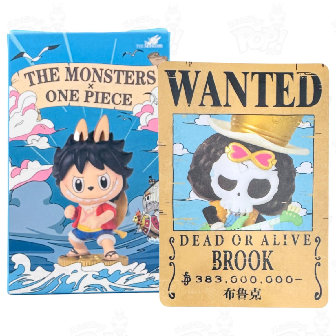 Pop Mart The Monsters X One Piece Series Labubu BROOK