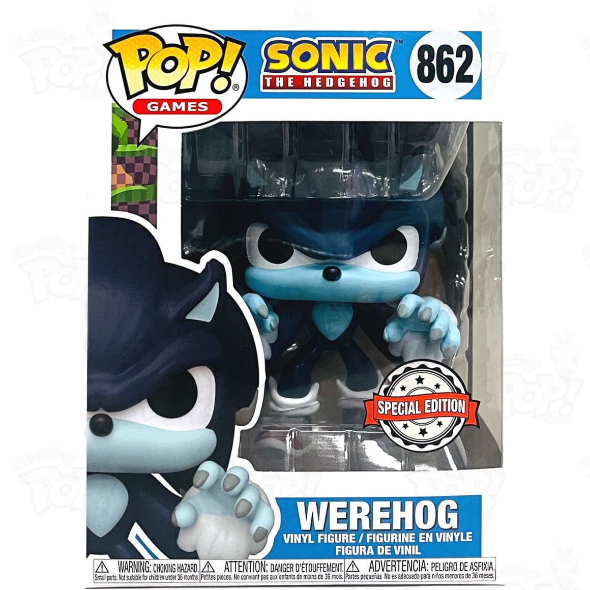 Sonic the Hedgehog Werehog (#862)