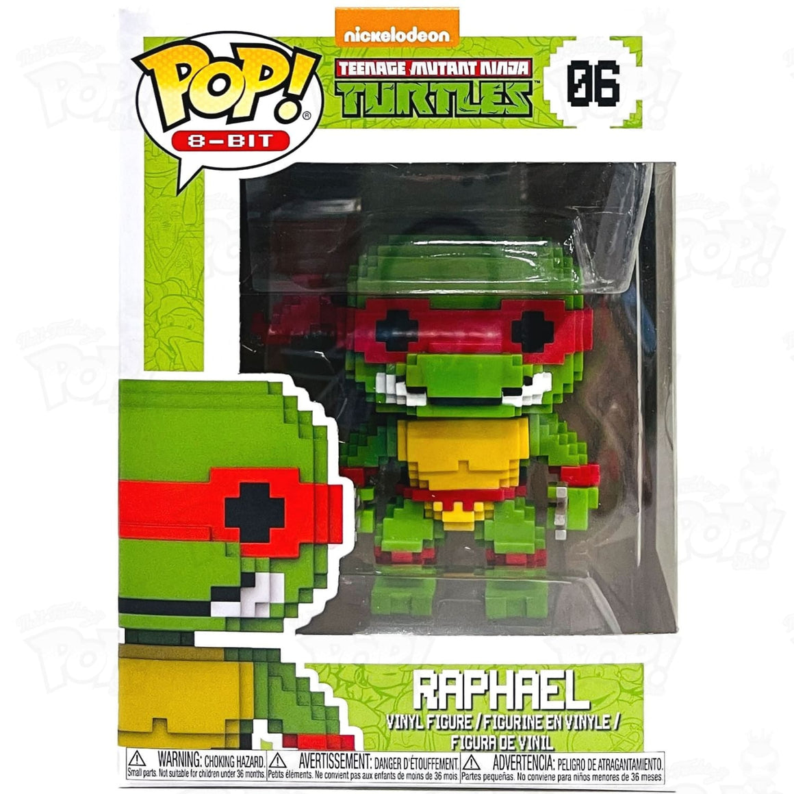 TMNT Teenage Mutant Ninja Turtles 8 Bit Raphael (#06)
