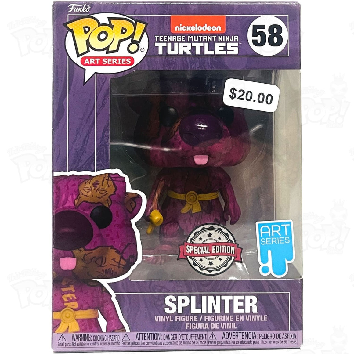 TMNT Teenage Mutant Ninja Turtles Splinter (#58) Artist