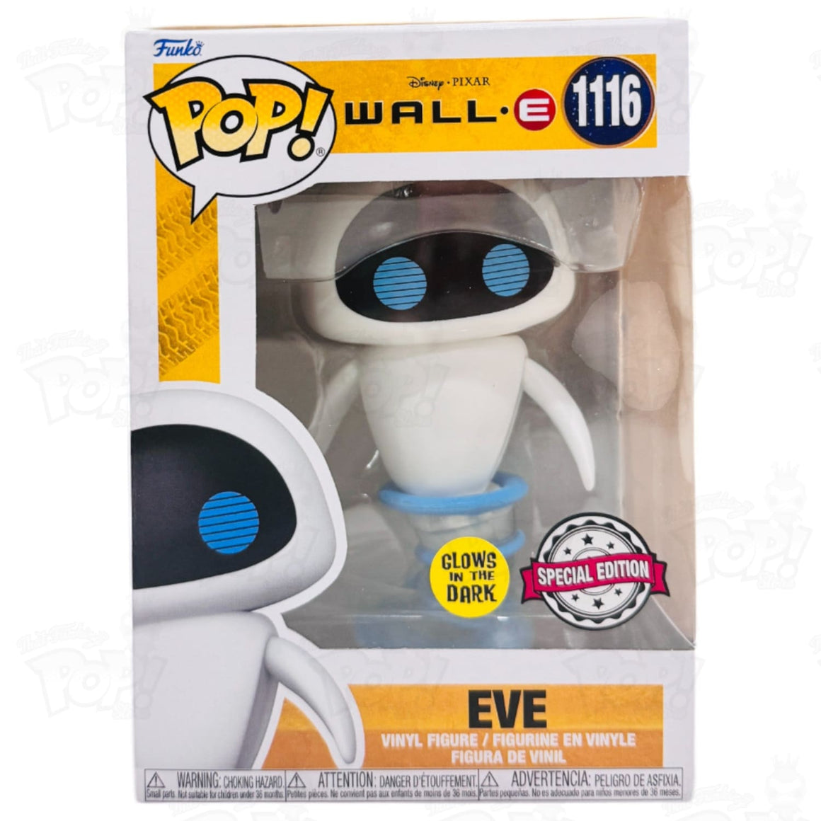 Wall-E Eve Flying (#1116) GITD