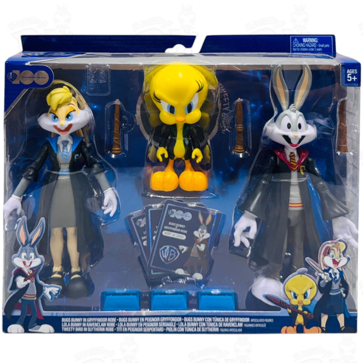 WB 100 Looney Tunes x Harry Potter - Bugs Bunny Lola Bunny & Tweety 3 ...